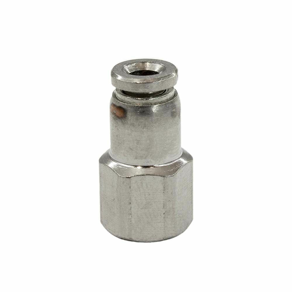 PI TOOLS Цанга прямая, резьбовая Cn-I-1/8F-4 для фторопластовых и полиуретановых трубок. Арт. 5079
