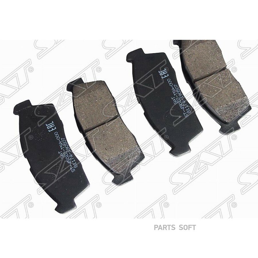 Колодки тормозные (Спереди) Honda Fit 13-20 / N-WGN 19- от официального дистрибьютора, SAT, артикул ST45022T5A000