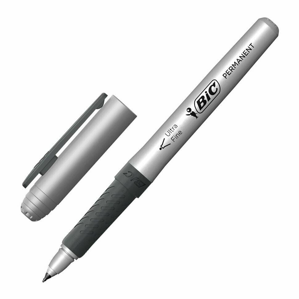 Маркер перманентный BIC "Intensity Ultra Fine", черный, тонкий наконечник 0,8 мм, 8290801, 151562