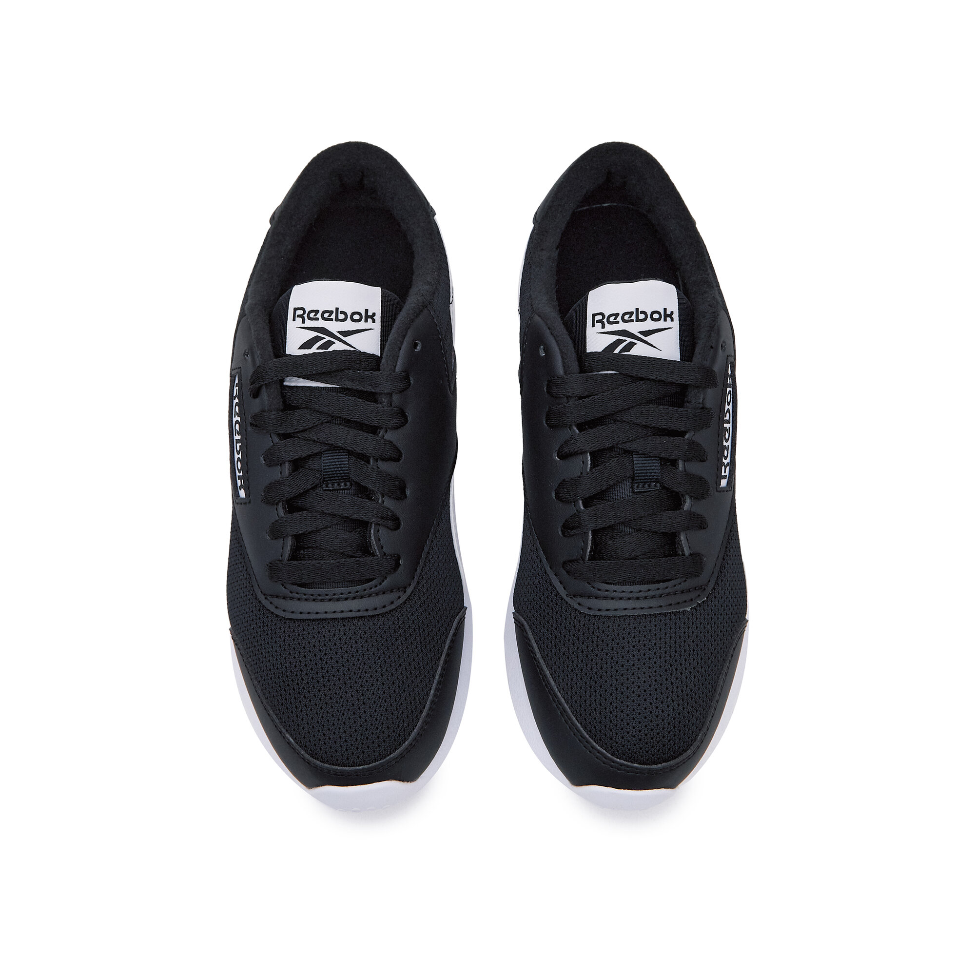 Кроссовки Reebok Royal Prime Run, размер 10 US, черный/белый — фото 1