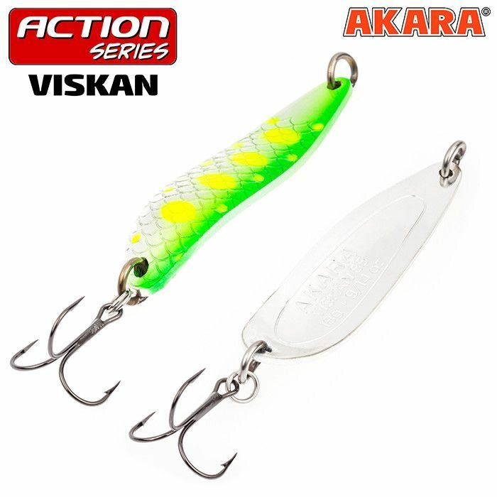 Блесна колеб. Akara Action Series Viskan 65 21гр. 3/4 oz. AB98