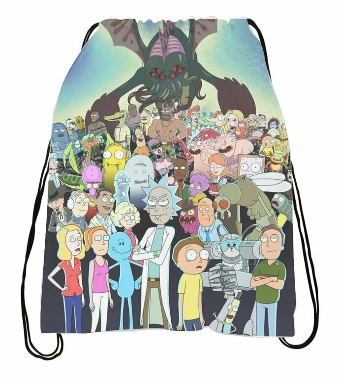 Мешок для обуви Рик и Морти, Rick and Morty №7 — купить в интернет ...