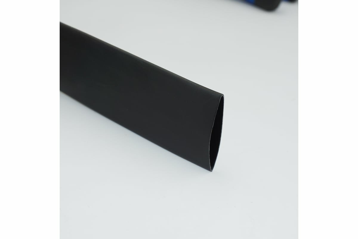 Мемотерм-ММ ТТЭк 28/11 клеевая термоусаживаемая трубка черная, длина 1 м, защита кабелей