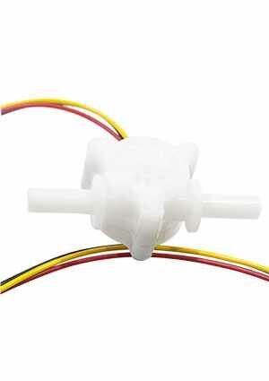 SEN-HZ06N, импульсный датчик расхода воды 0.25-3л/мин 5В Д=6мм 11446имп/л