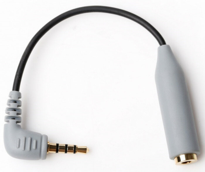 Адаптер Boya BY-CIP для смартфонов с разъёма TRS на TRRS