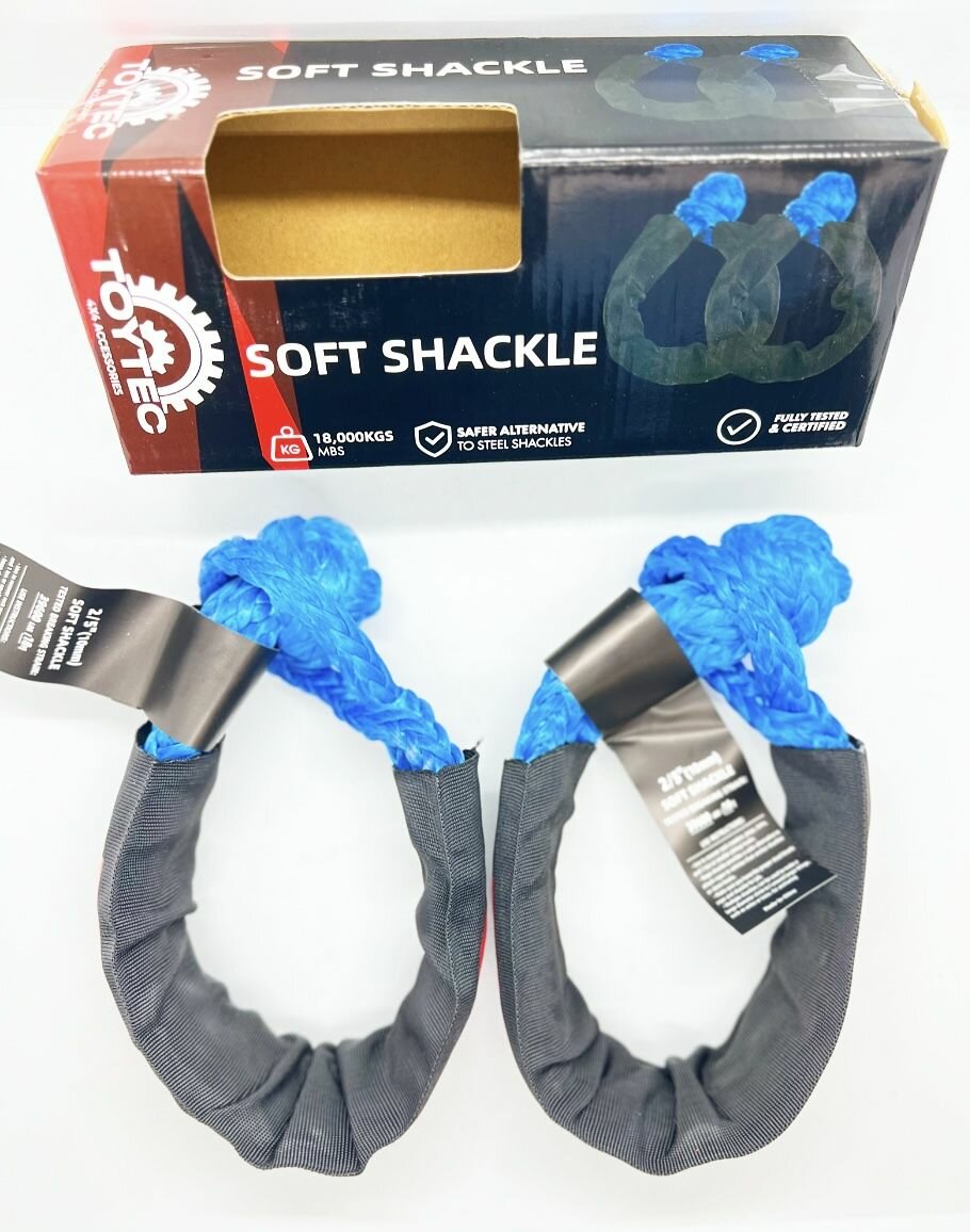 Софт шакл TOYTEC (2 шт) максимальная разрывная нагрузка 18000 кг, D10мм