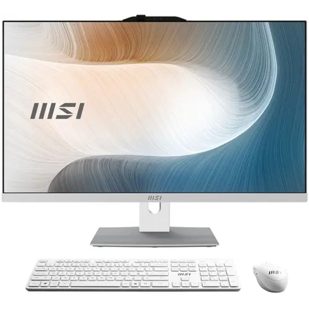 Моноблок MSI Modern AM272P 1M-676XRU 9S6-AF8232-676 White 27" FHD Core 3 100U/16Gb/ 512Gb SSD/ Intel Graphics/noOS
