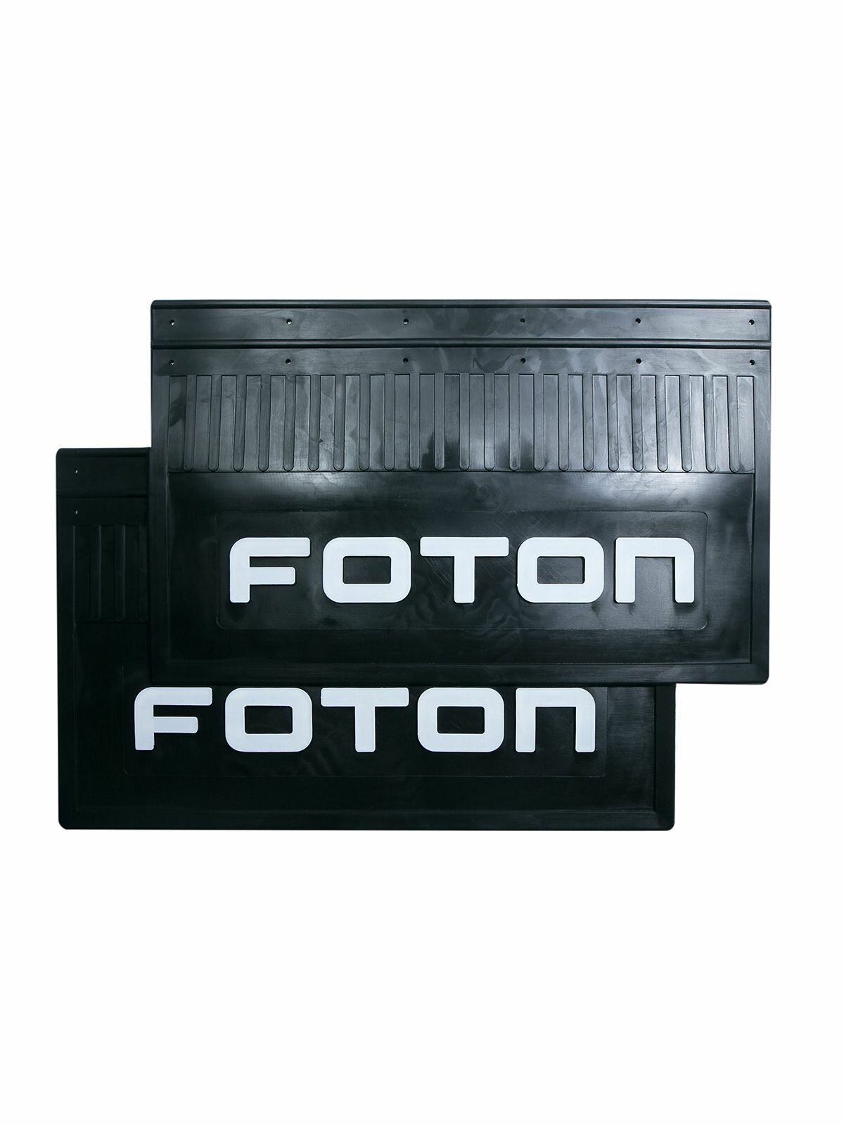 Брызговики резиновые для грузовых автомобилей "FOTON" (580х360мм) Задние (2 штуки). Сделано в России. (26455)