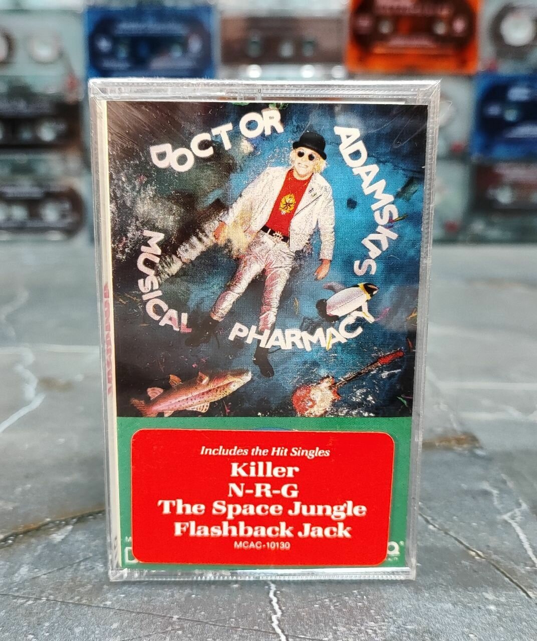 Adamski Doctor Adamski's Musical Pharmacy, кассета, аудиокассета (МС), USA, 1990