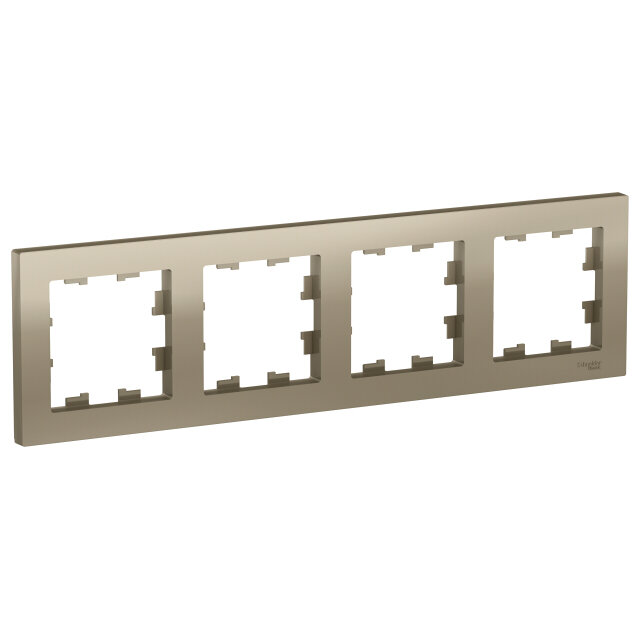 Atlas Design рамка 4 поста шампань модульная система для оформления фото и постеров