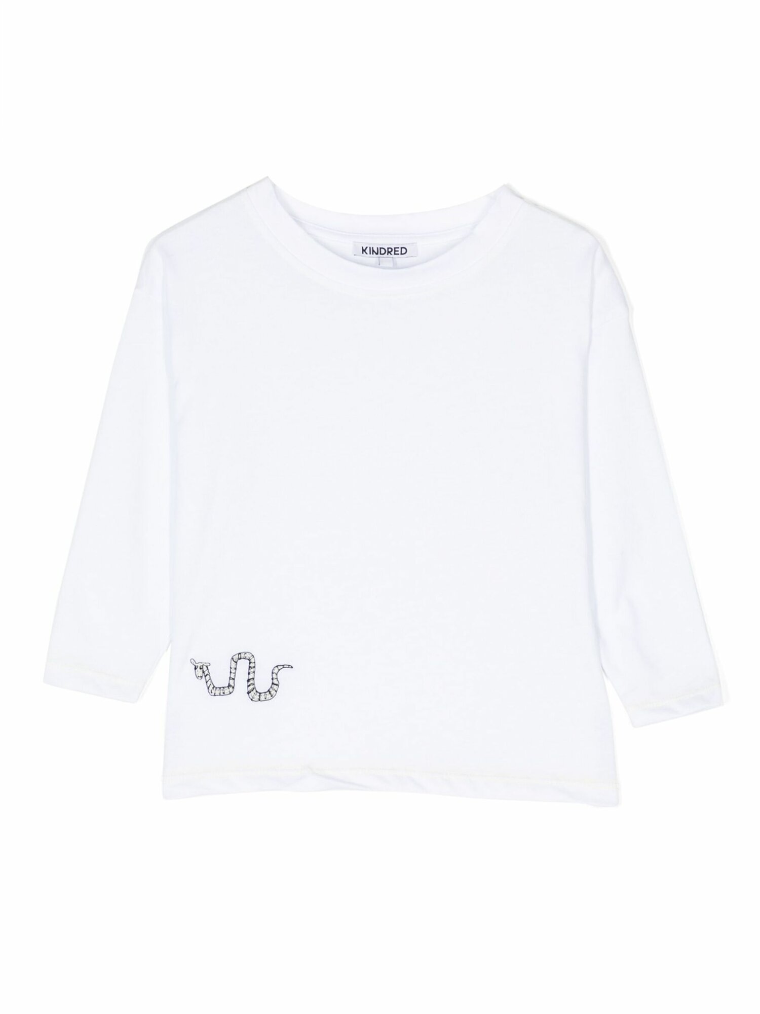 Футболка Motif-embroidered long-sleeve T-shirt