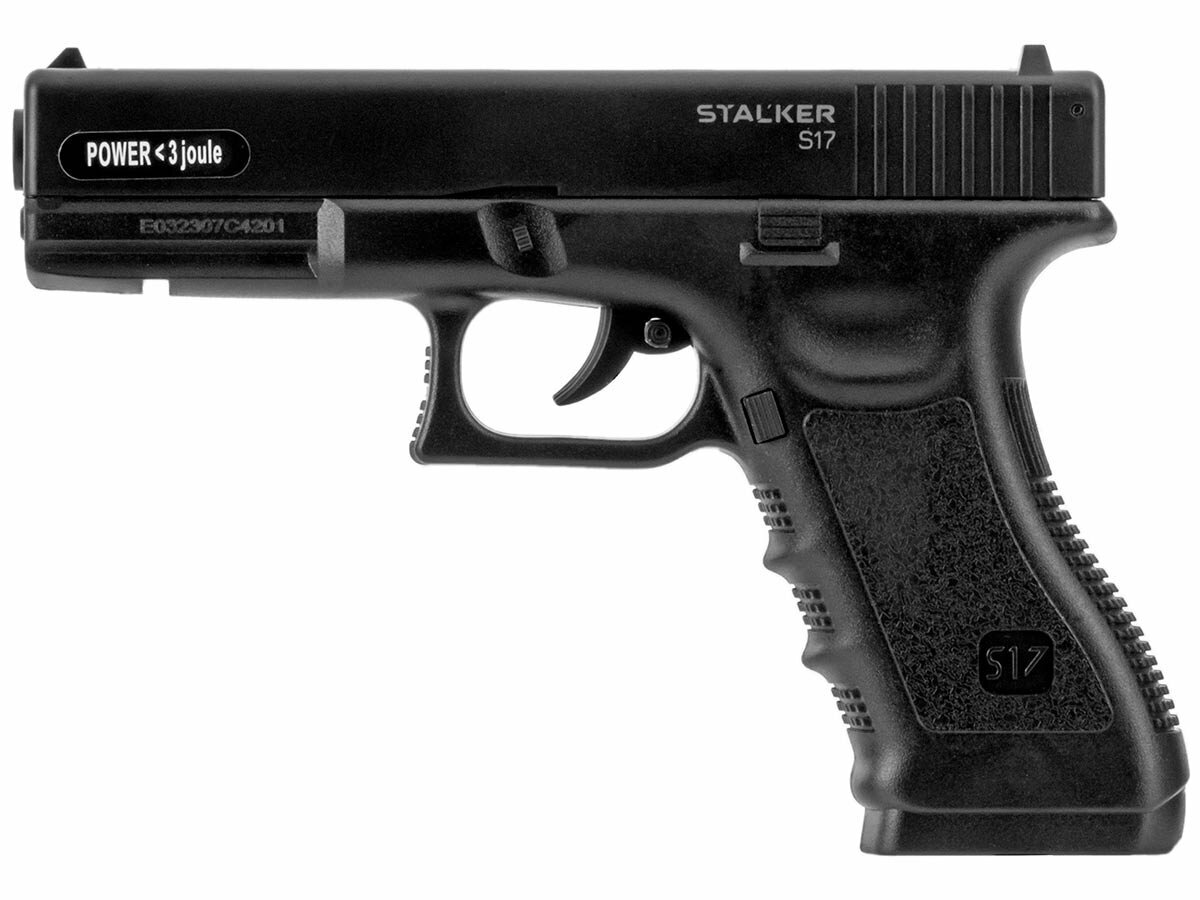 Пистолет Пневматический Stalker S17 ("glock17") К.4,5Мм