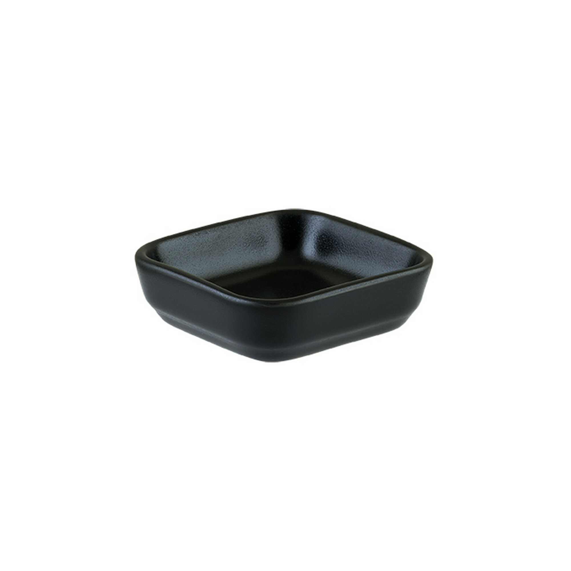 Набор cоусников 2 штуки, размер 7,5x7,5см, объем 70мл, фарфор, черный, Bonna Mood