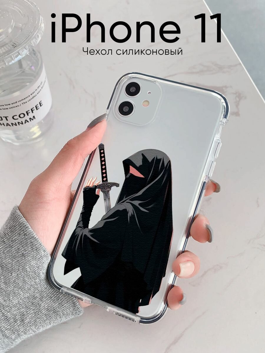 Чехол на iPhone 11 с принтом девушка в хиджабе Ислам