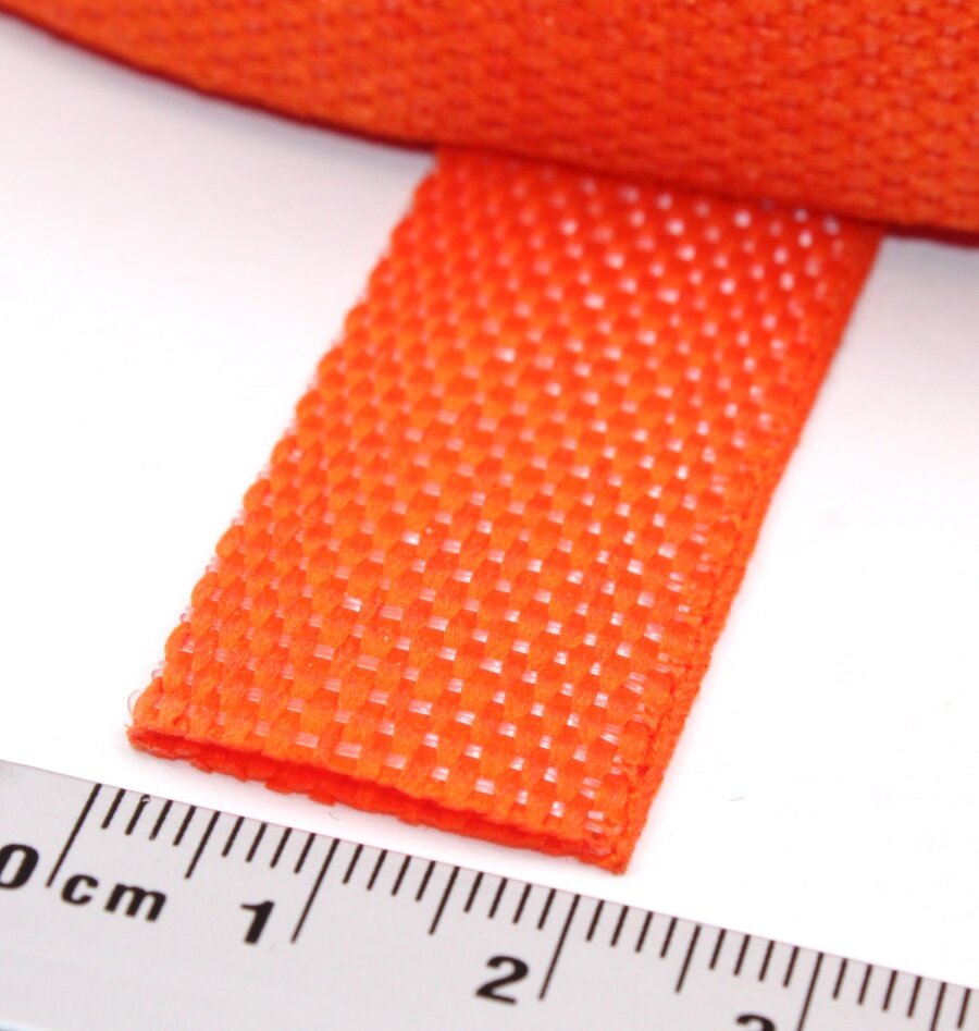 Трубка термоусадочная, плетеная d 10 мм, оранжевая