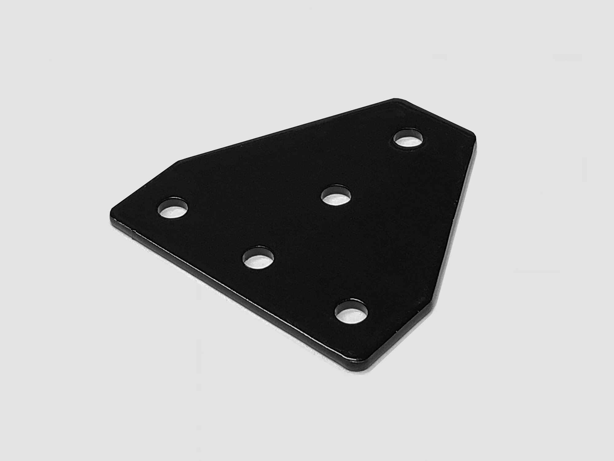 Т-соединитель 60х60 (черный), паз 6, S65 / 1 шт / соберизавод / пластина крепежная