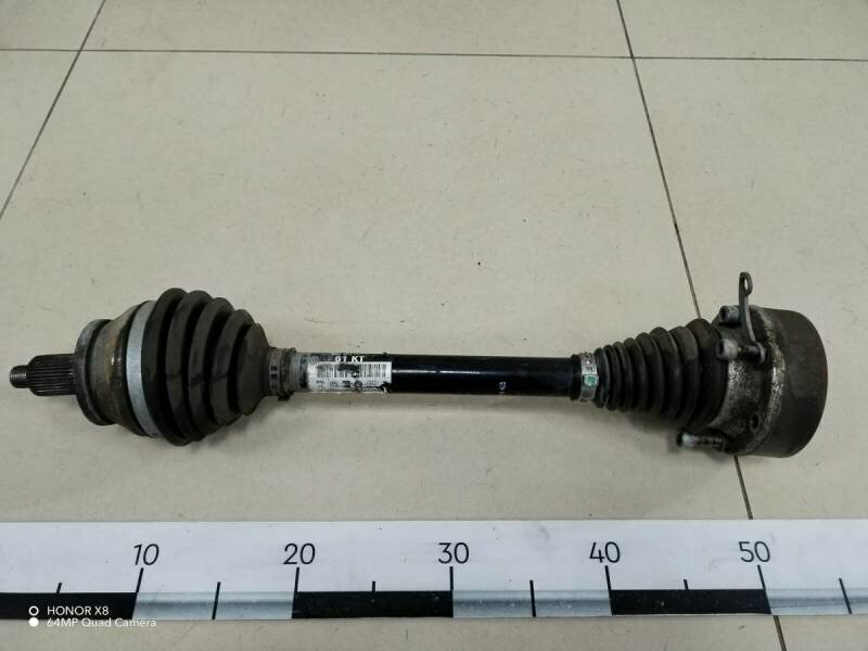 Привод передний левый Volkswagen Polo Sed RUS 2011 кат.номер: 6R0407761K