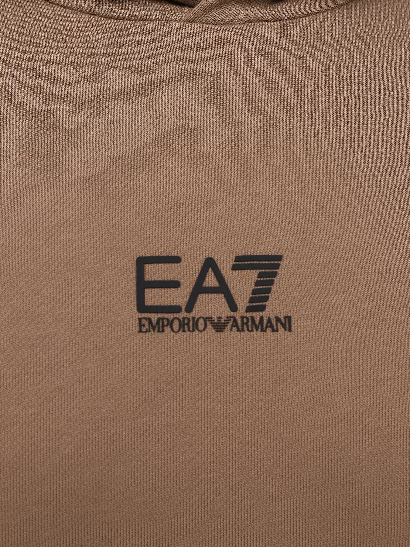 Худи EA7 EMPORIO ARMANI, размер S, , бежевый — фото 1