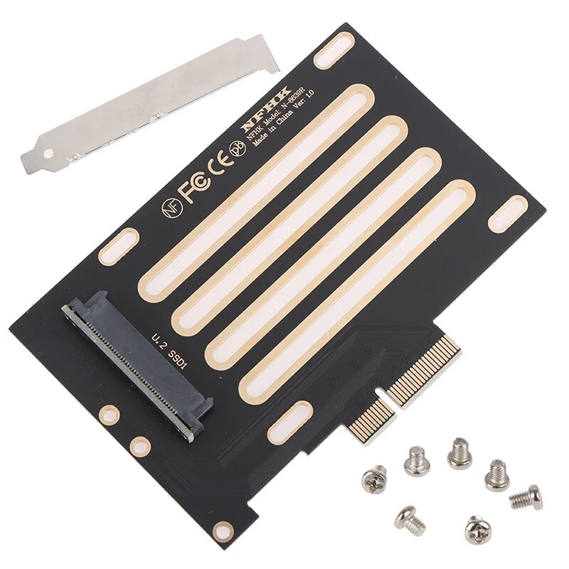 Переходник SFF-8639-PCI-E X4 3,0 Riser Card SFF-8639 на SSD