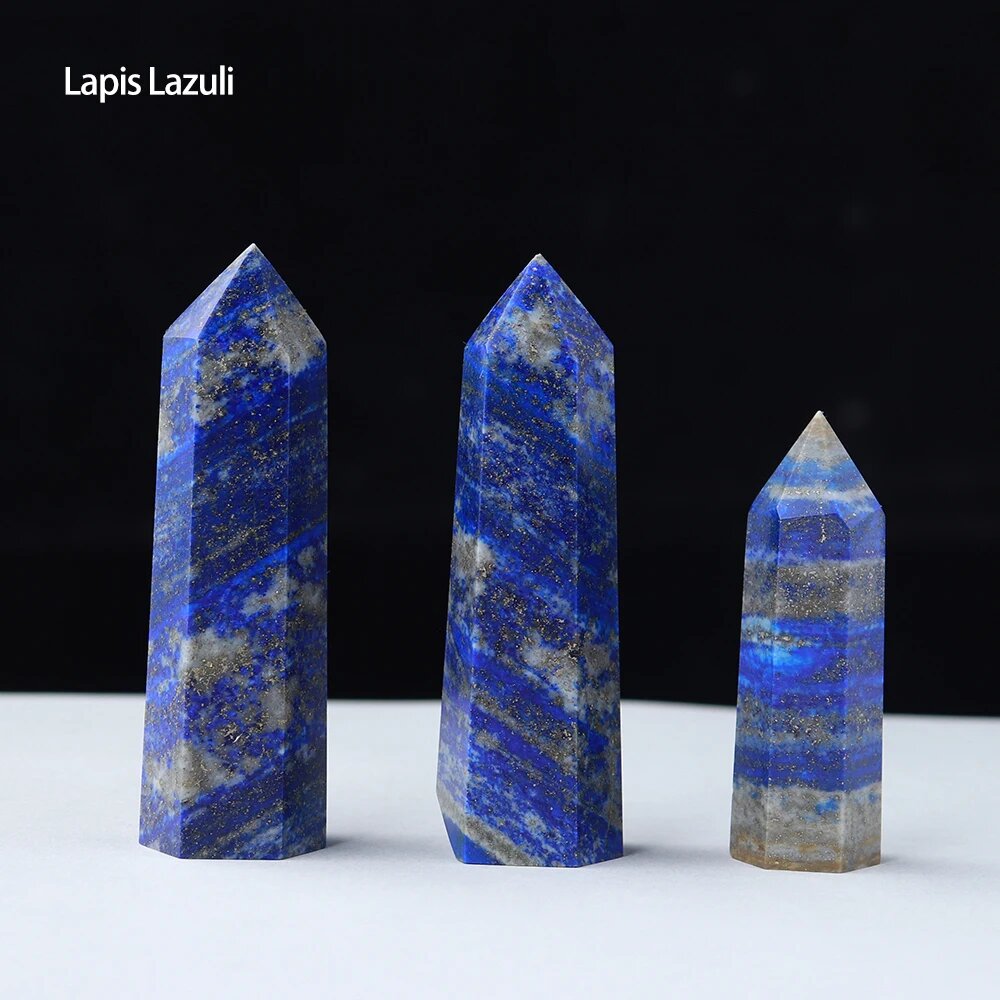 Набор кристаллов Apengshi Синий, 7-8cm, Lapis Lazuli