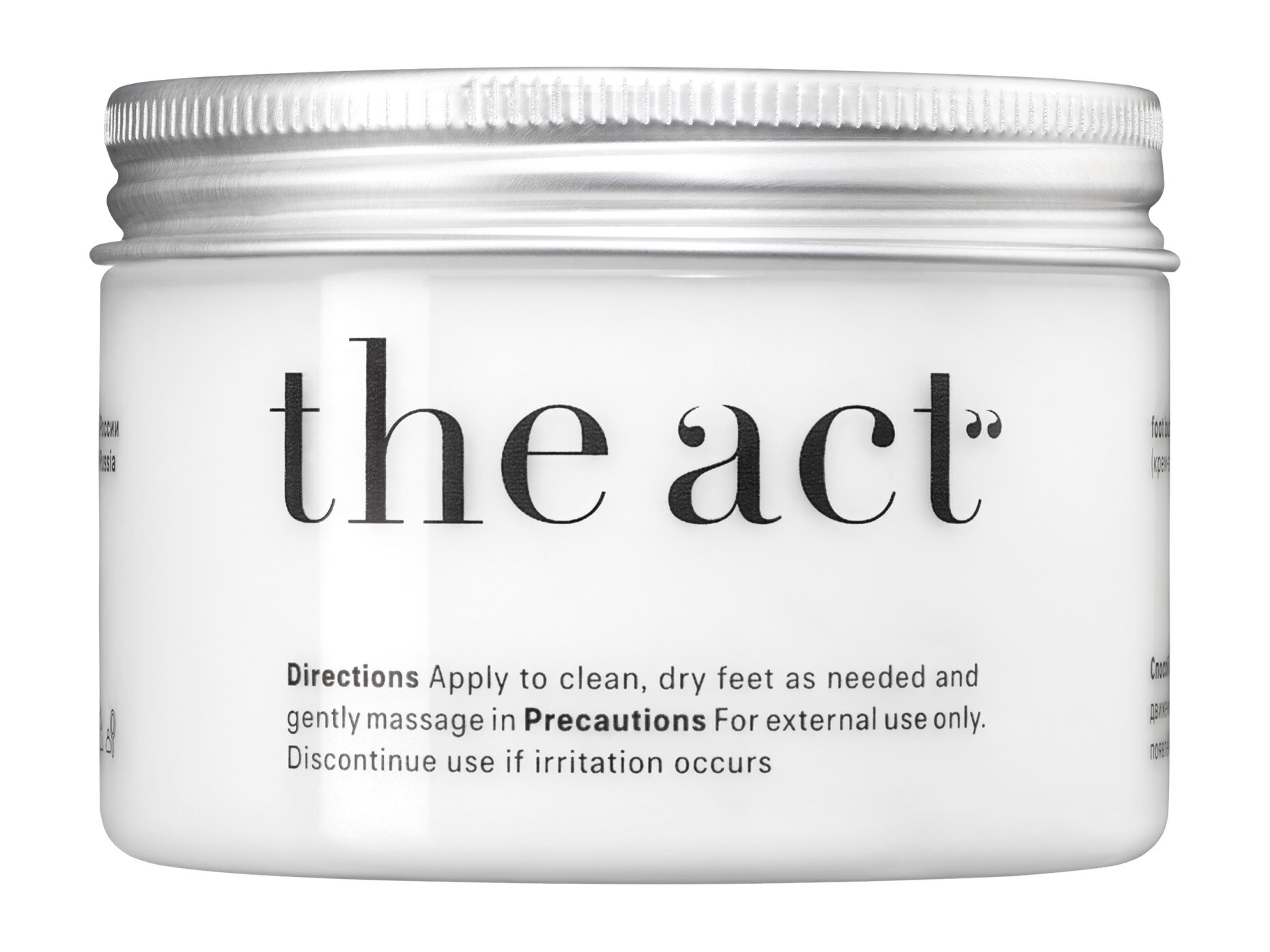 THE ACT Крем-воск для ног Foot Butter, 150 г