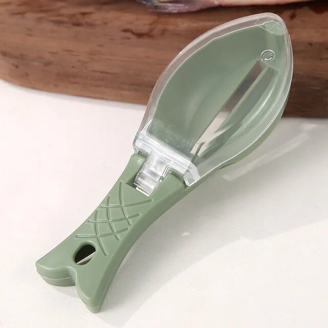 Терка для чешуи рыбы Pesca, зеленый