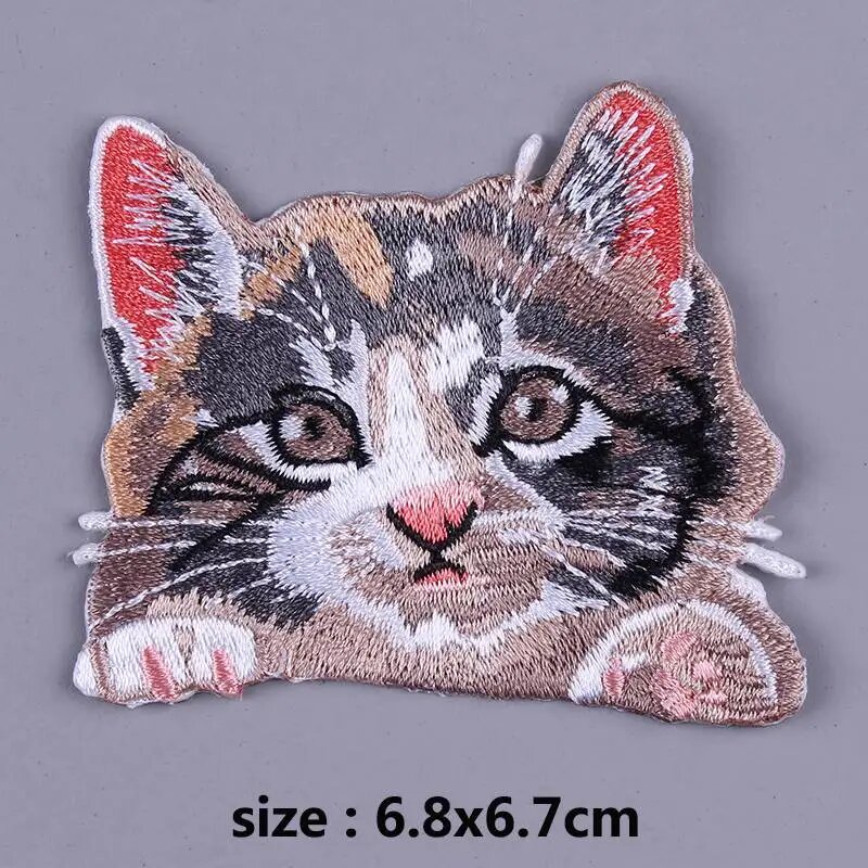 Нашивка с котом, цвет PE1679CT