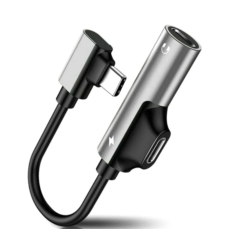 Переходник с USB C на 3,5 мм Aux, аудиокабель с разъемом типа C, аксессуары для телефона, Переходник USB Type-C, адаптер для наушников