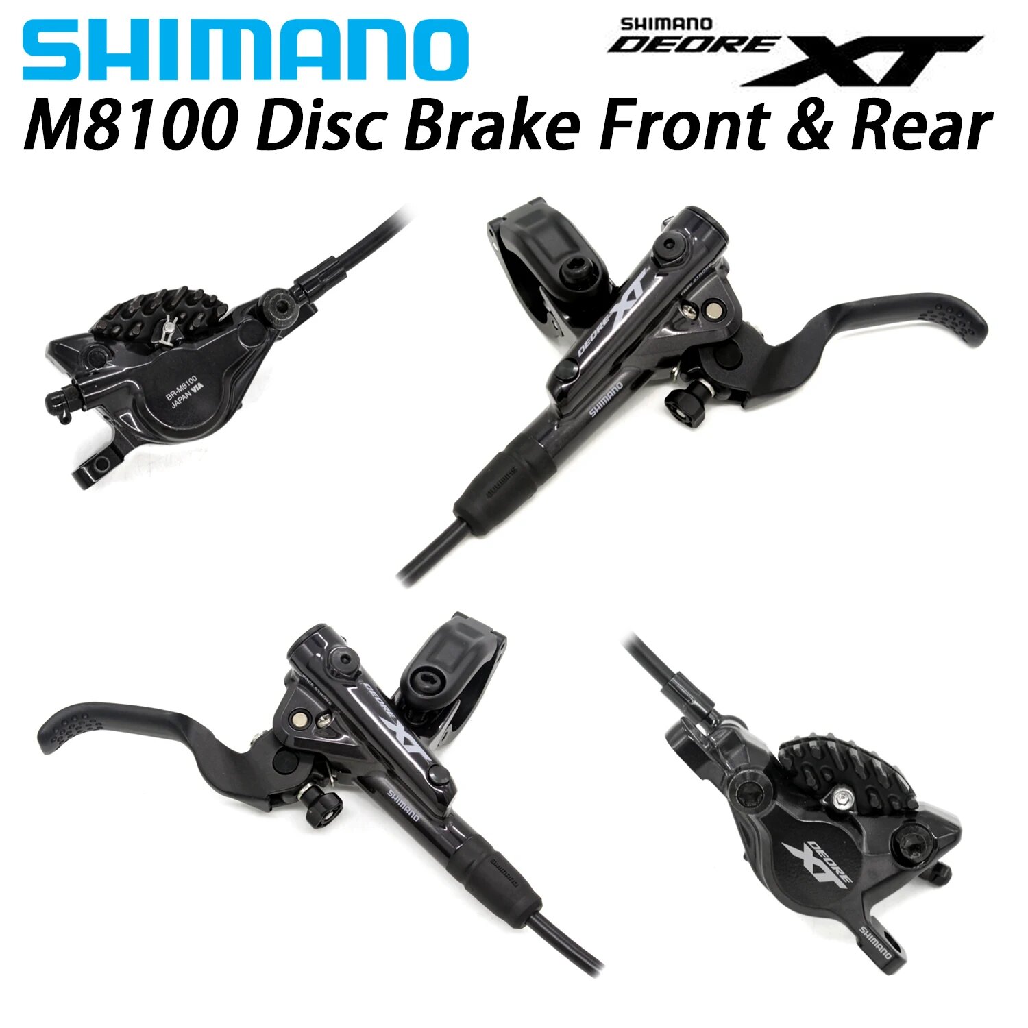 Тормозная система Shimano Deore XT BR M8100 Resin ICE Pads