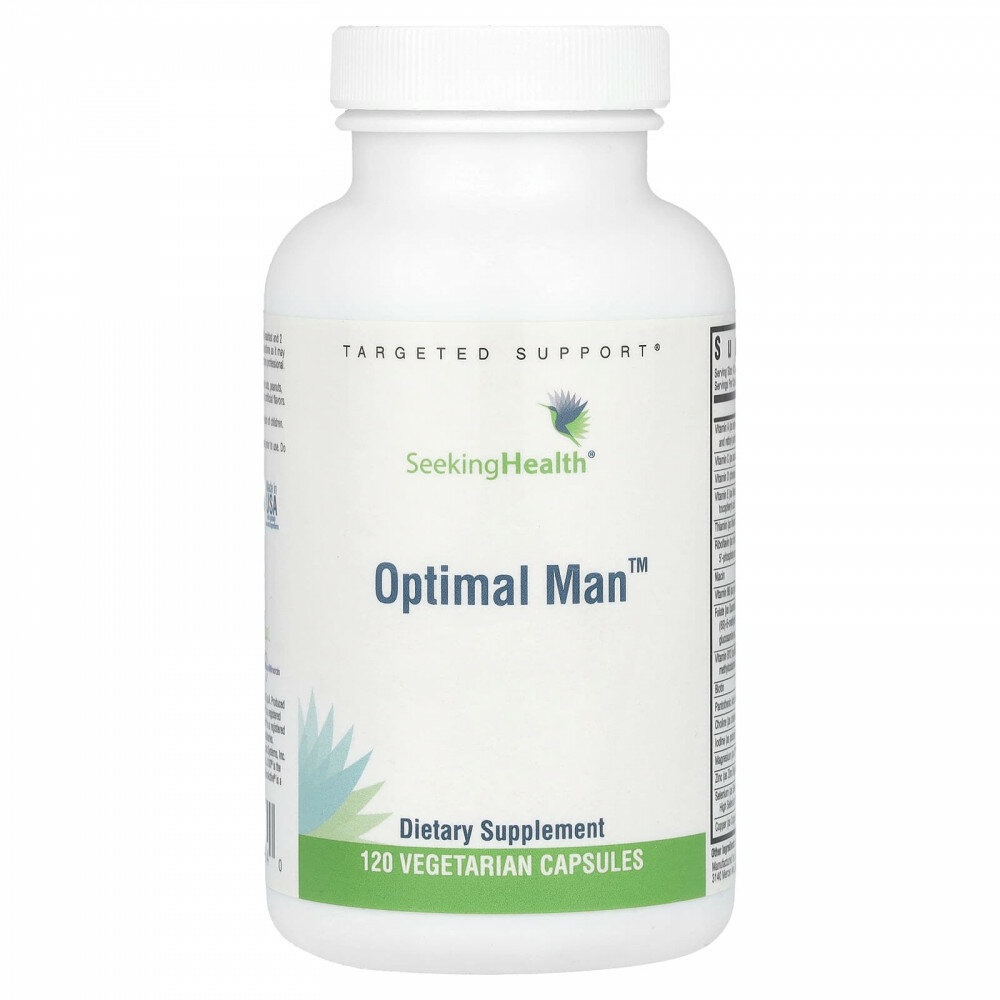 Seeking Health, Optimal Man™, 120 капсул