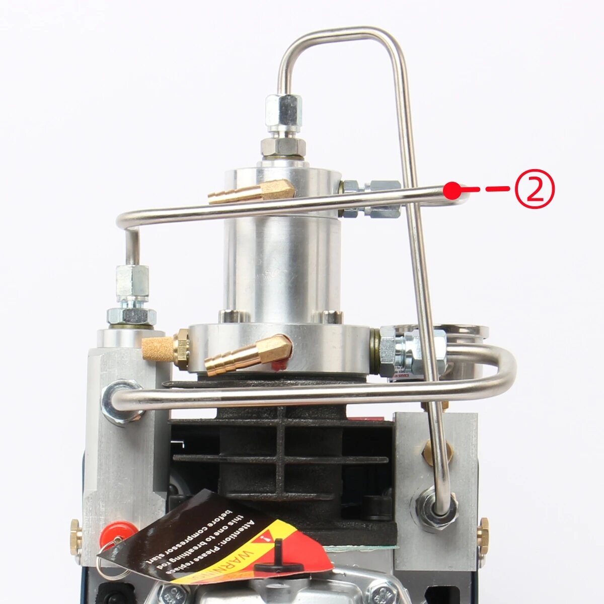 YONG HENG 4500PSI 300BAR Воздушный компрессор высокого давления Аксессуары для насосов Газовая 2