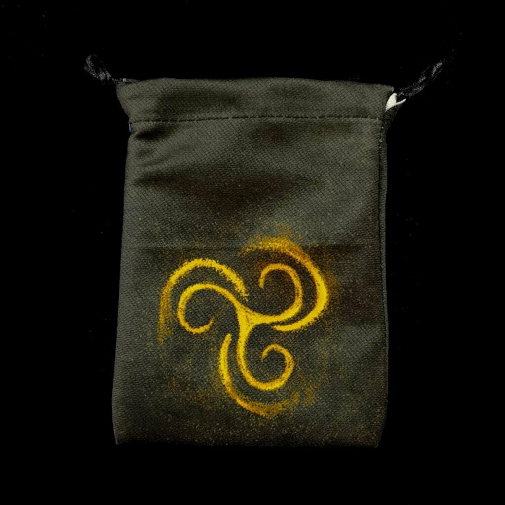 Сумка таро 5 x 7 -дюймовые шнурки для подарка