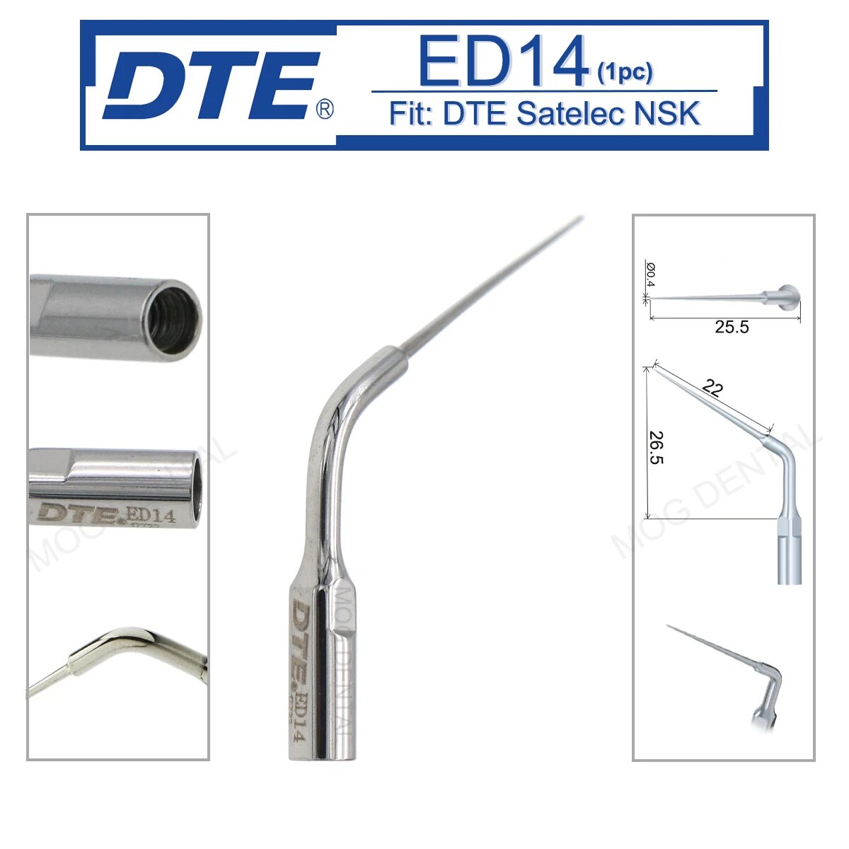 Стоматологический ультразвуковой скалер Woodpecker DTE ED14