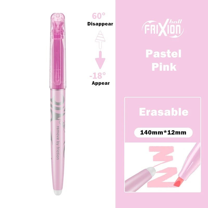 Стираемый маркер-подводка Pastel Pink Frixion