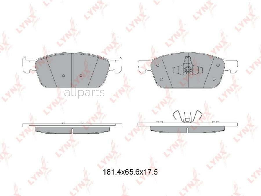 LYNXAUTO BD-3036 BD-3036 Колодки тормозные LYNXauto