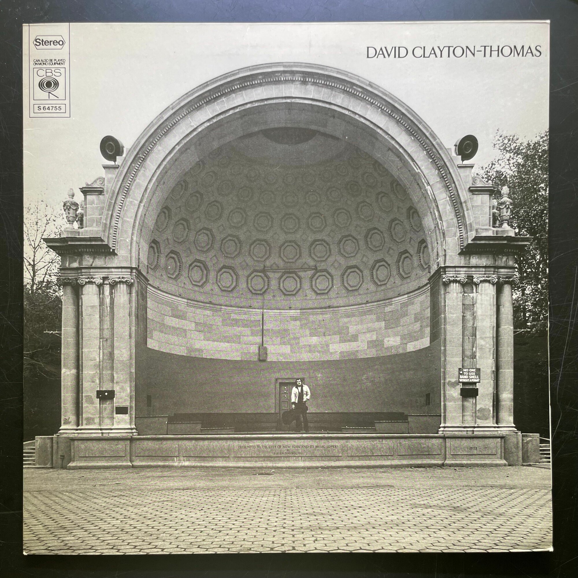 Виниловая пластинка David Clayton-Thomas - David Clayton-Thomas (Голландия 1972г.)