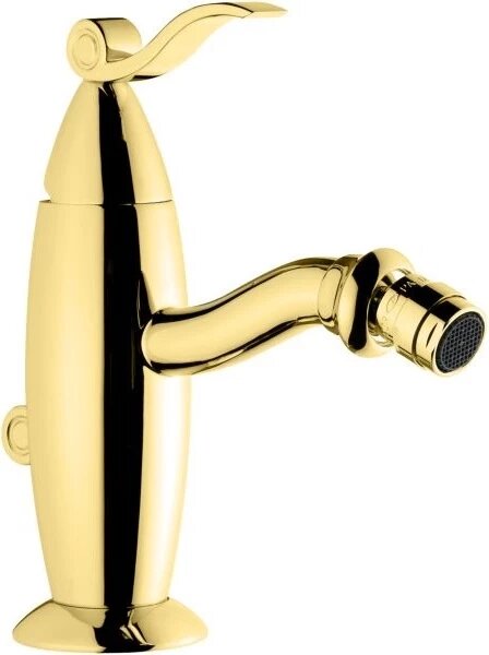 Смеситель для биде Emmevi Abel 39004/OR с донным клапаном, золотой