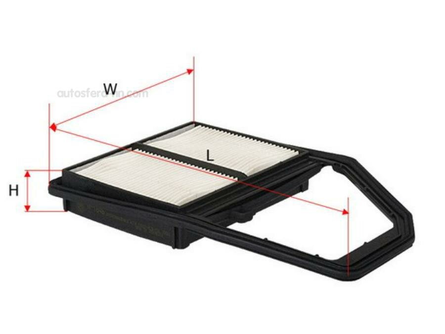 SAKURA A1646 Фильтр воздушный