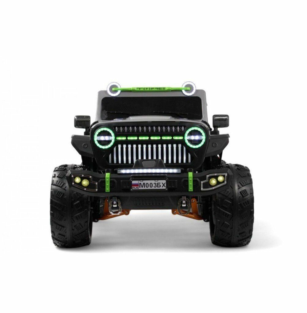 Детский электромобиль Jeep М003БХ, 12В, 14Ач, амортизаторы, ремень безопасности