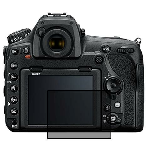 Скрин Мобайл защитный экран для фотоаппарата Nikon D850 из нано стекло 9H приватное