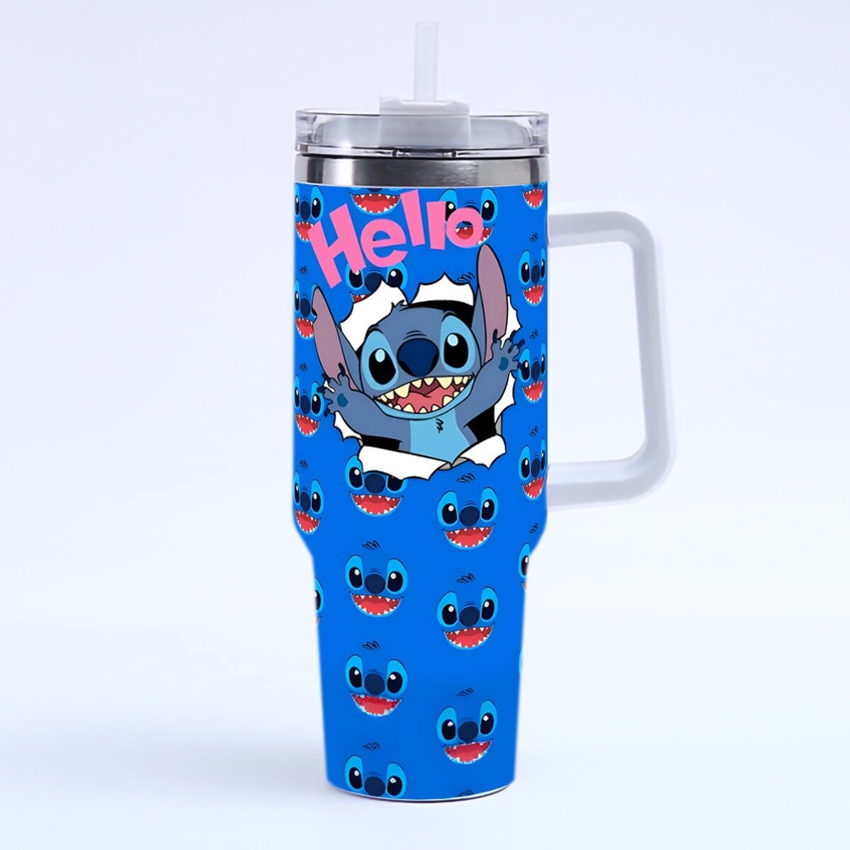Стаканчик для льда Stitch Series 40 унций из нержавеющей стали для автомобиля