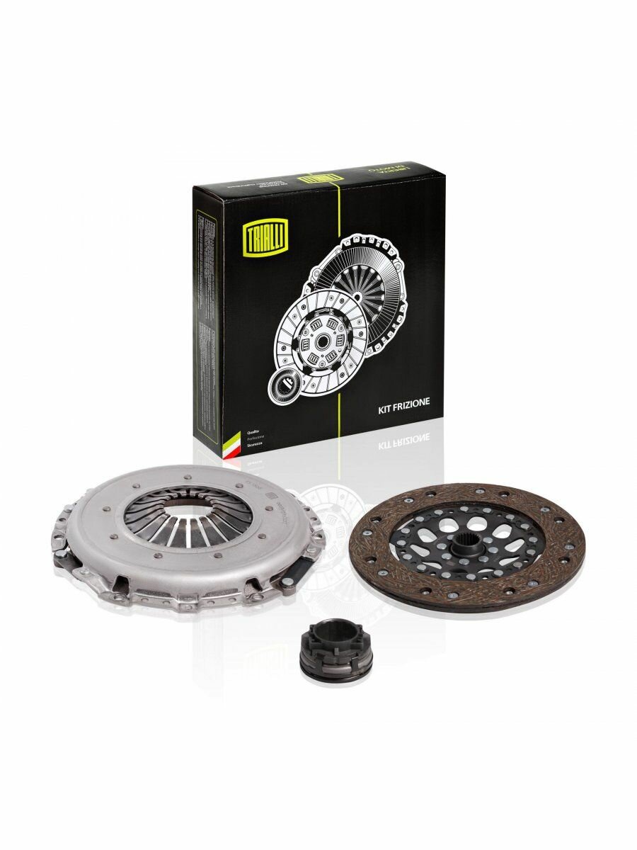 Сцепление в сборе для а/м VW Passat (96-) 1.8/2.0/ Audi A4 B6 (00-) 1.8/2.0 (с мех. муфт) (FR, TRIALLI FR1808