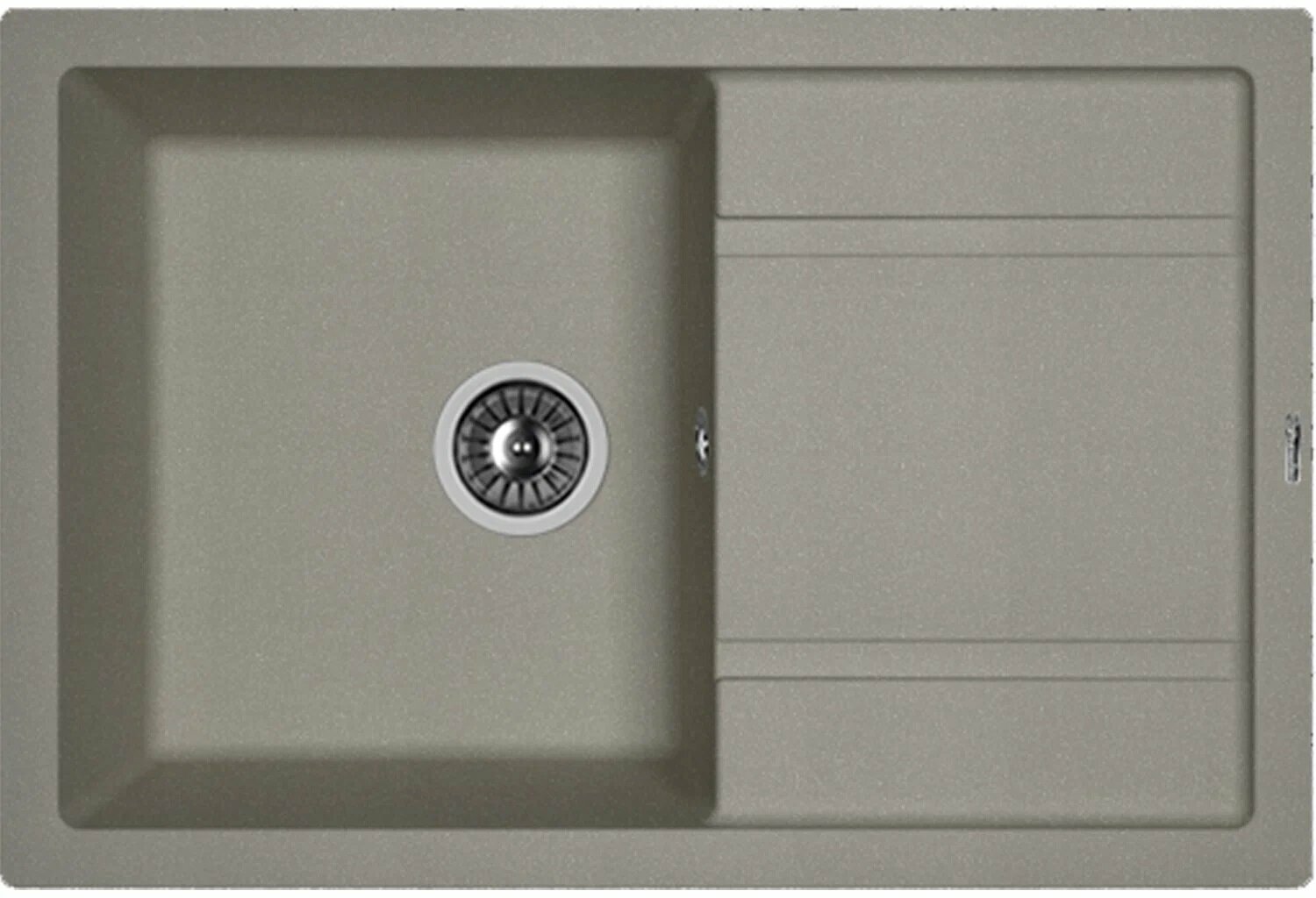 Мойка Florentina Липси 760 серый шёлк FG 20.160. D0760.307