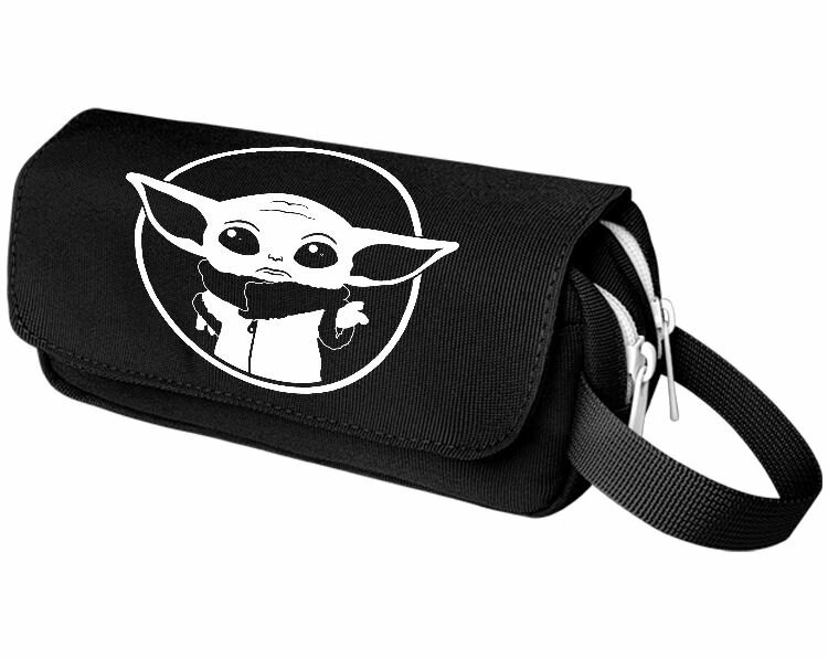 Пенал аниме Star Wars Grogu ( Пенал школьный для девочек и мальчиков )