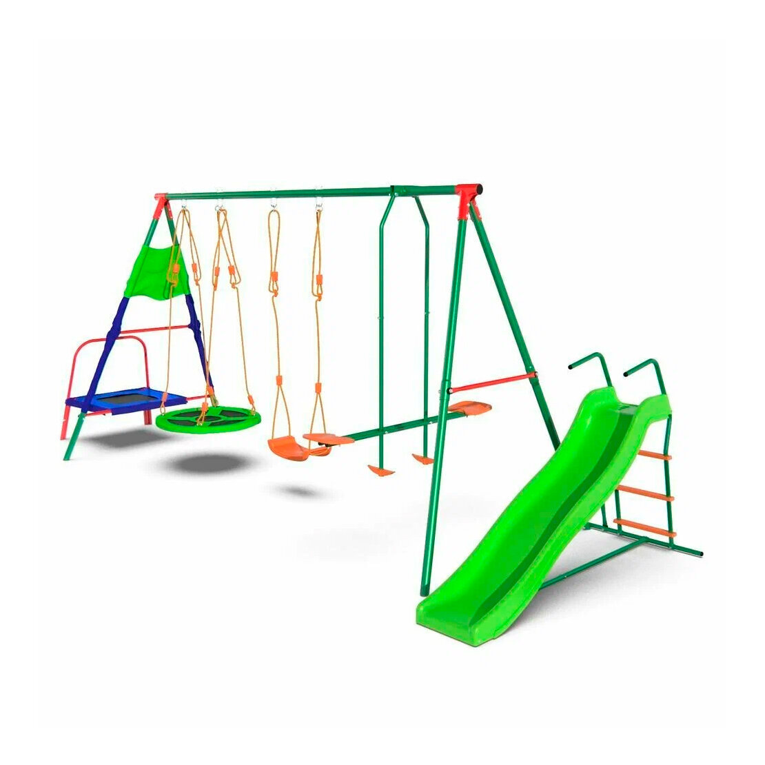 Детский комплекс DFC MTS-01, от 3 до 10 лет, нагрузка до 175 кг, зеленый
