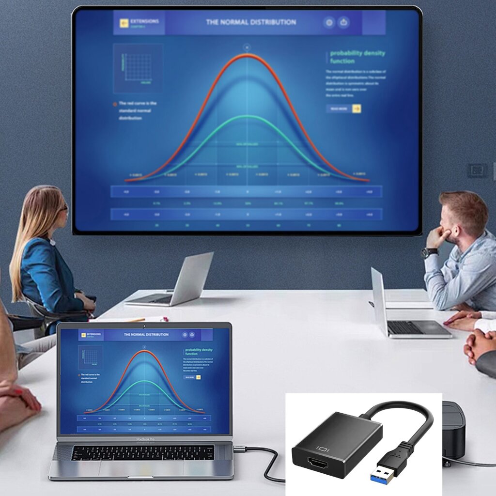USB3.0 Видеоадаптер 1080P — фото 1