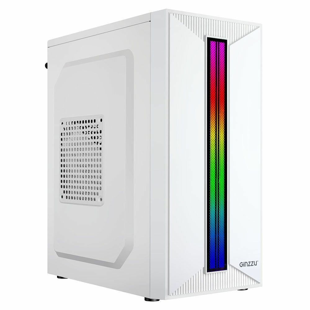 Ginzzu корпус B380 2 USB 2.0, AU RGB