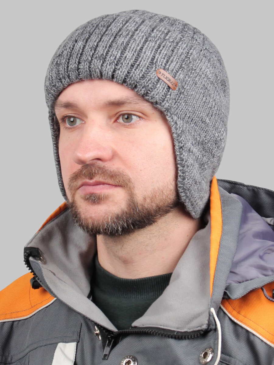 Шапка-ушанка для мужчин