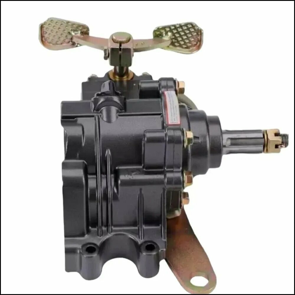 Коробка реверса в сборе (заднего хода) трицикл мотоцикл 125/150/175/200 С нескользящей большой педалью