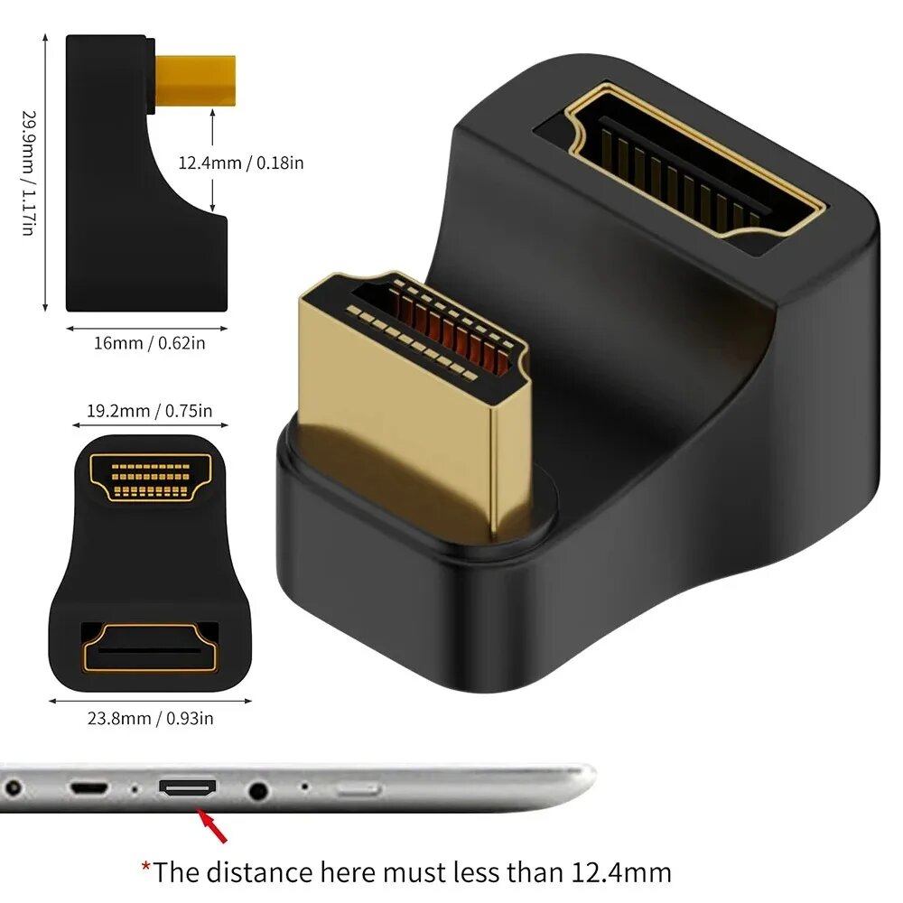 Кабель-адаптер HDMI 2.1 nku 8K UHD 1PCS, HD M-F A